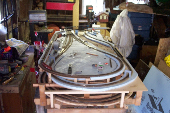 Attaching benchwork to sloped ceilings - Layouts and layout building - Trains.com Forums